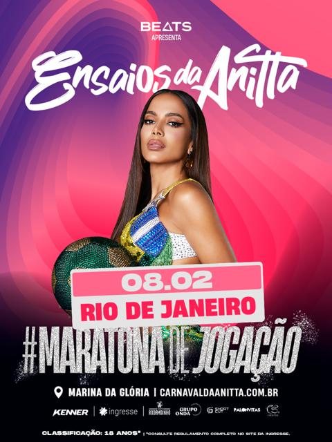 Ensaio da Anitta 2025 no Rio: datas, ingressos e tema do Carnaval